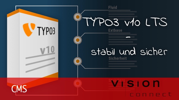 TYPO3 v10 LTS – stabil und sicher - VisionConnect: TYPO3 CMS, Wordpress ...